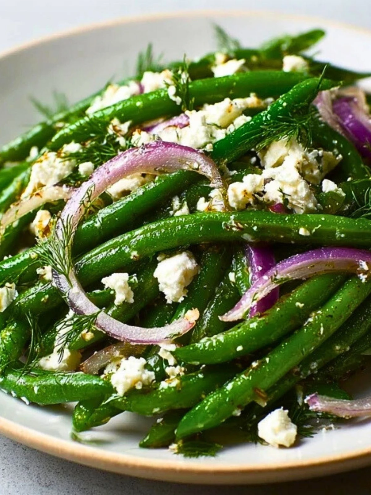 Green Bean and Feta Salad