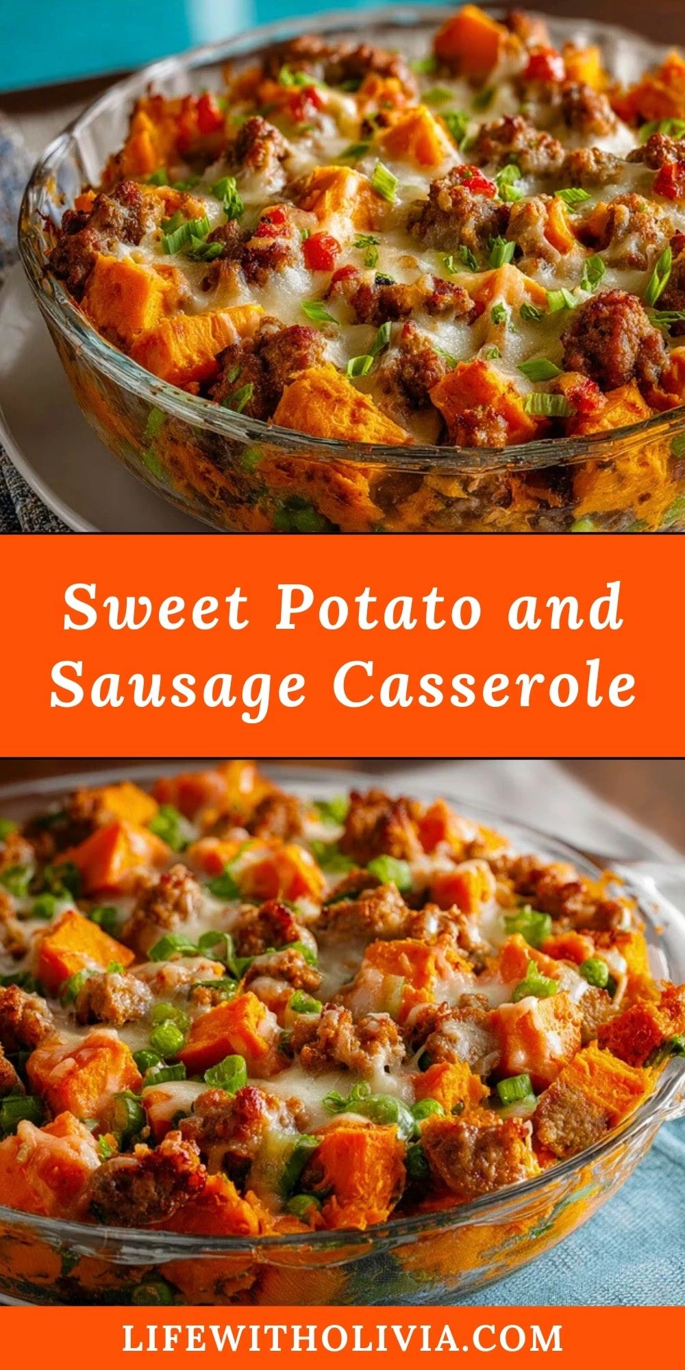 Sweet Potato and Sausage Casserole